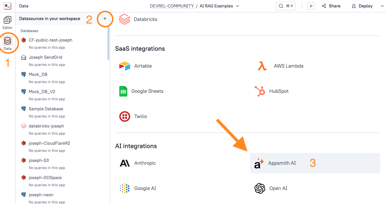 Retrieval Augmented Generation (RAG) AI Techniques | Appsmith Community Portal